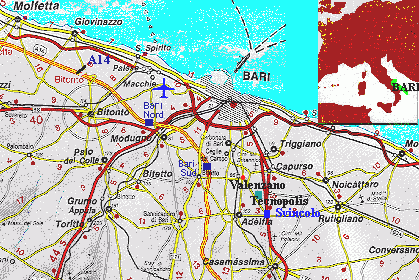 Bari Port Italy Map Images